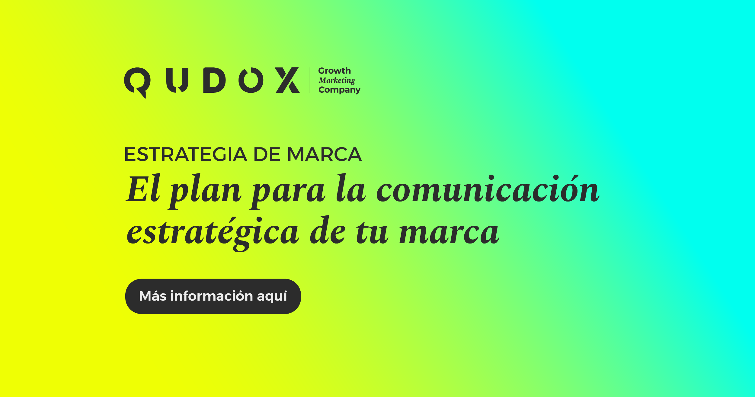 Servicio de Estrategia de Marca | Qudox